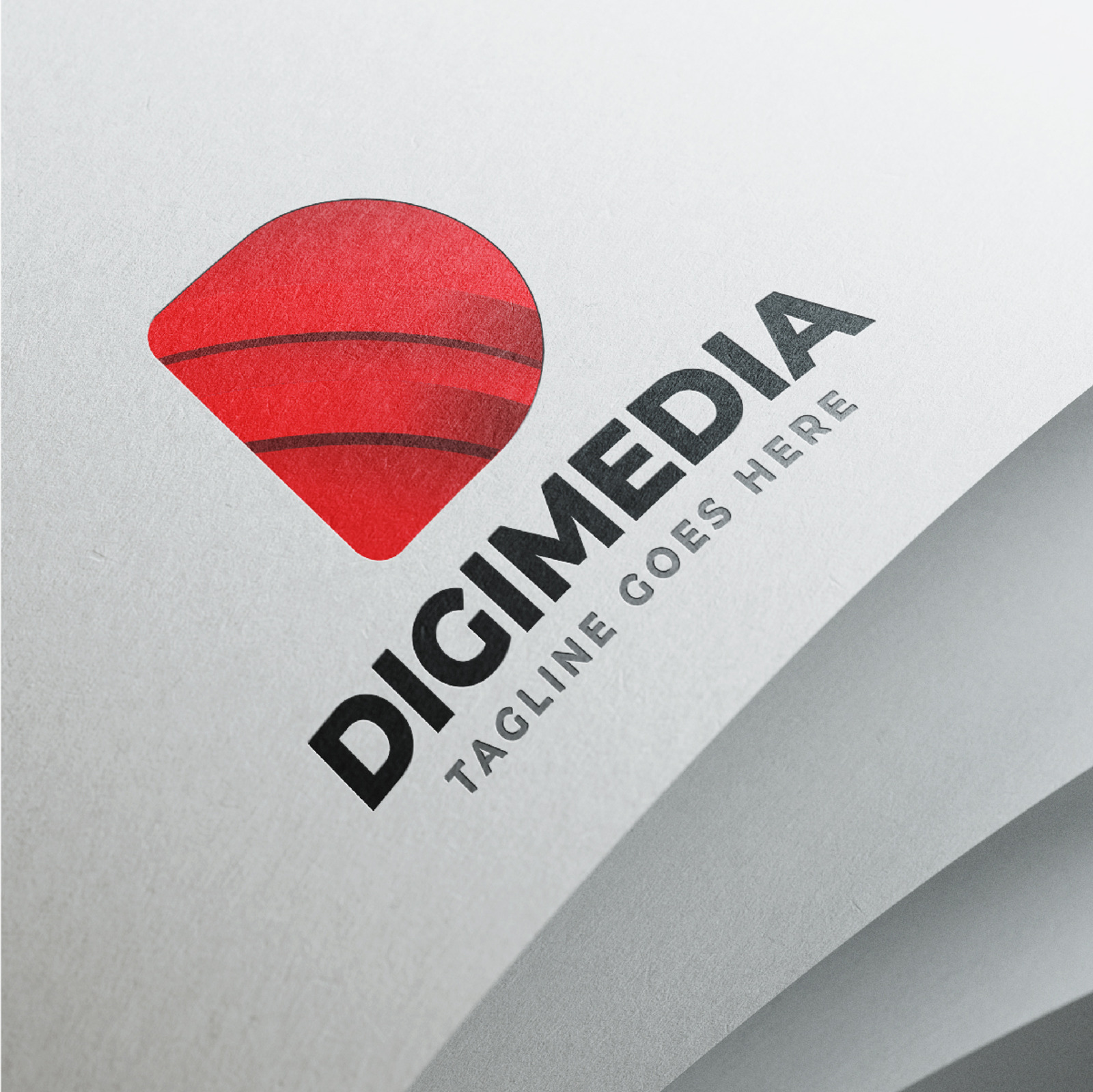DigiMedia Letter D Logo Template #192430 - TemplateMonster