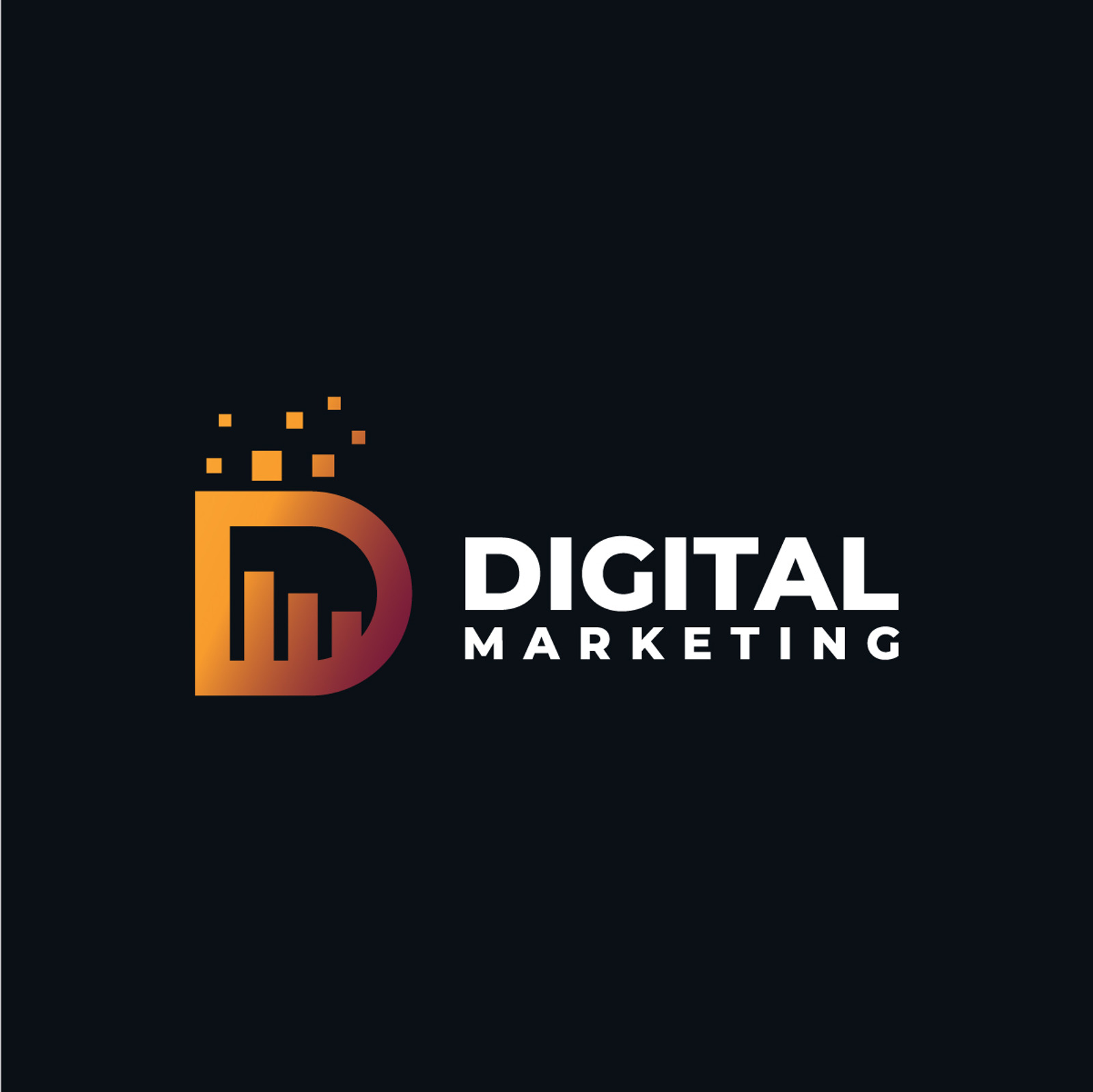 Digital Marketing Logo Template | Perfect For Digital Marketing