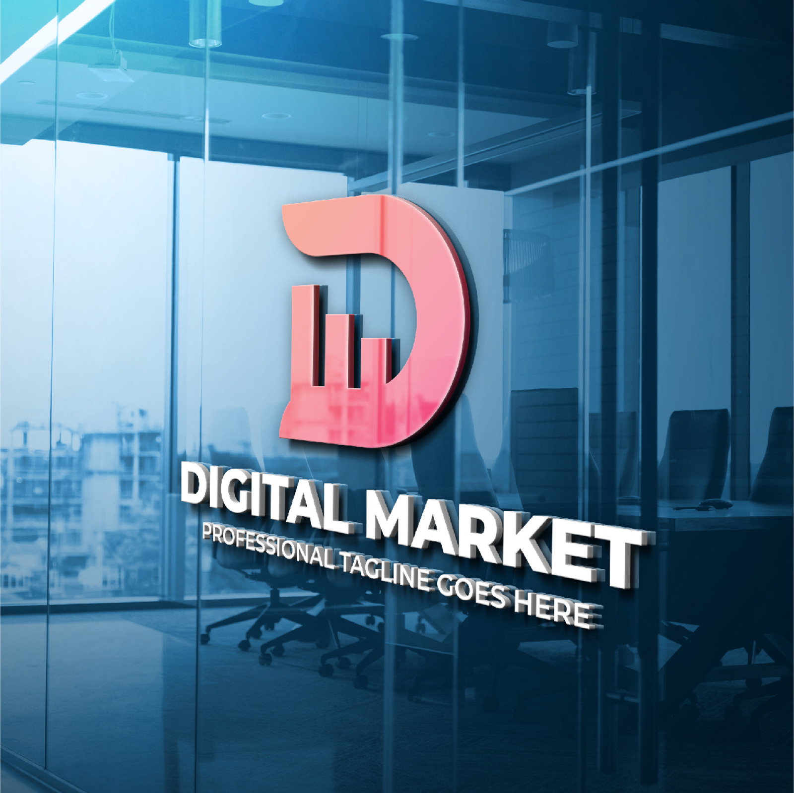 Digital Marketing Logo Template | Perfect For Digital Marketing Agency ...