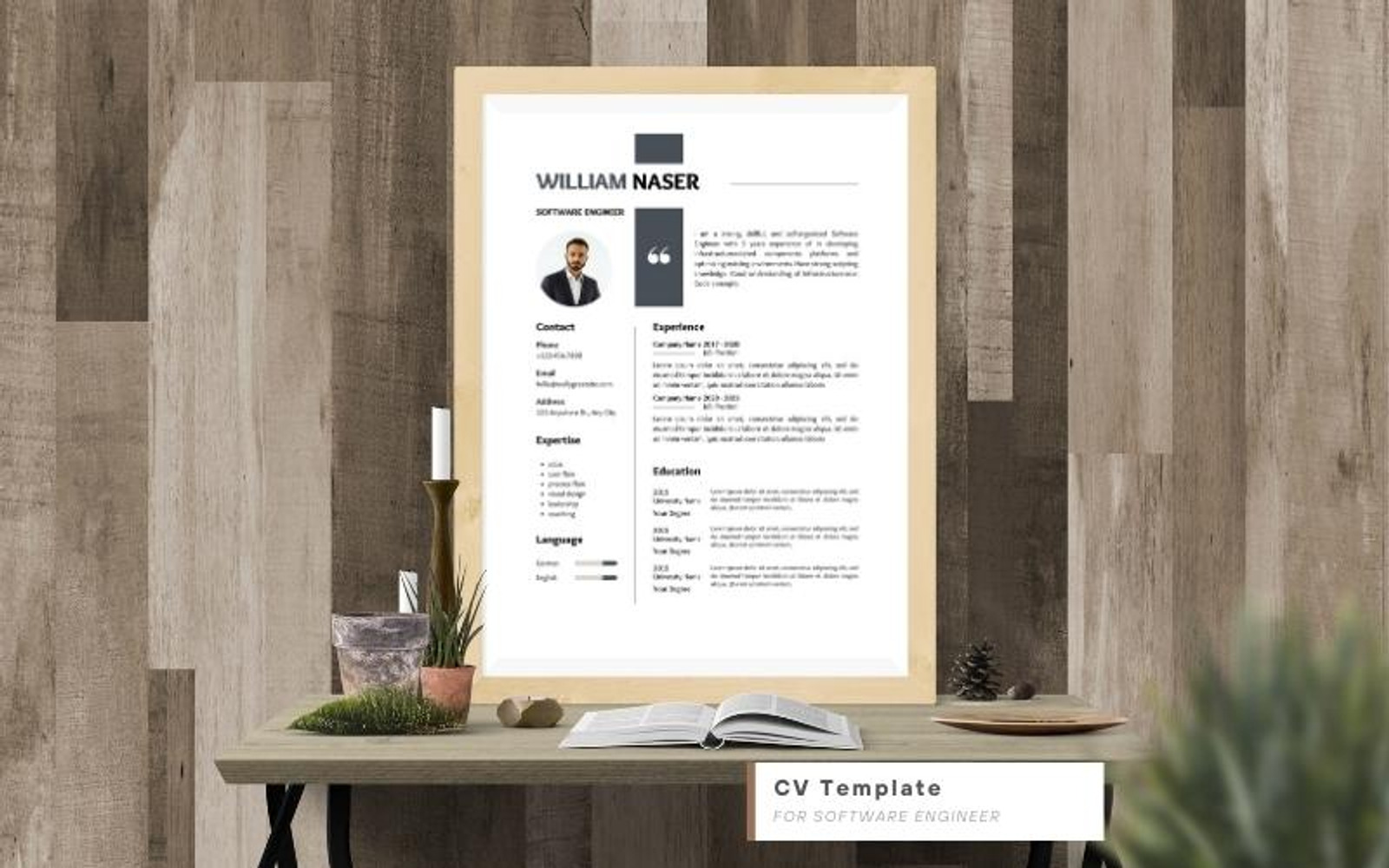 Modern and Creative Resume Template | MS Word Resume Template ...