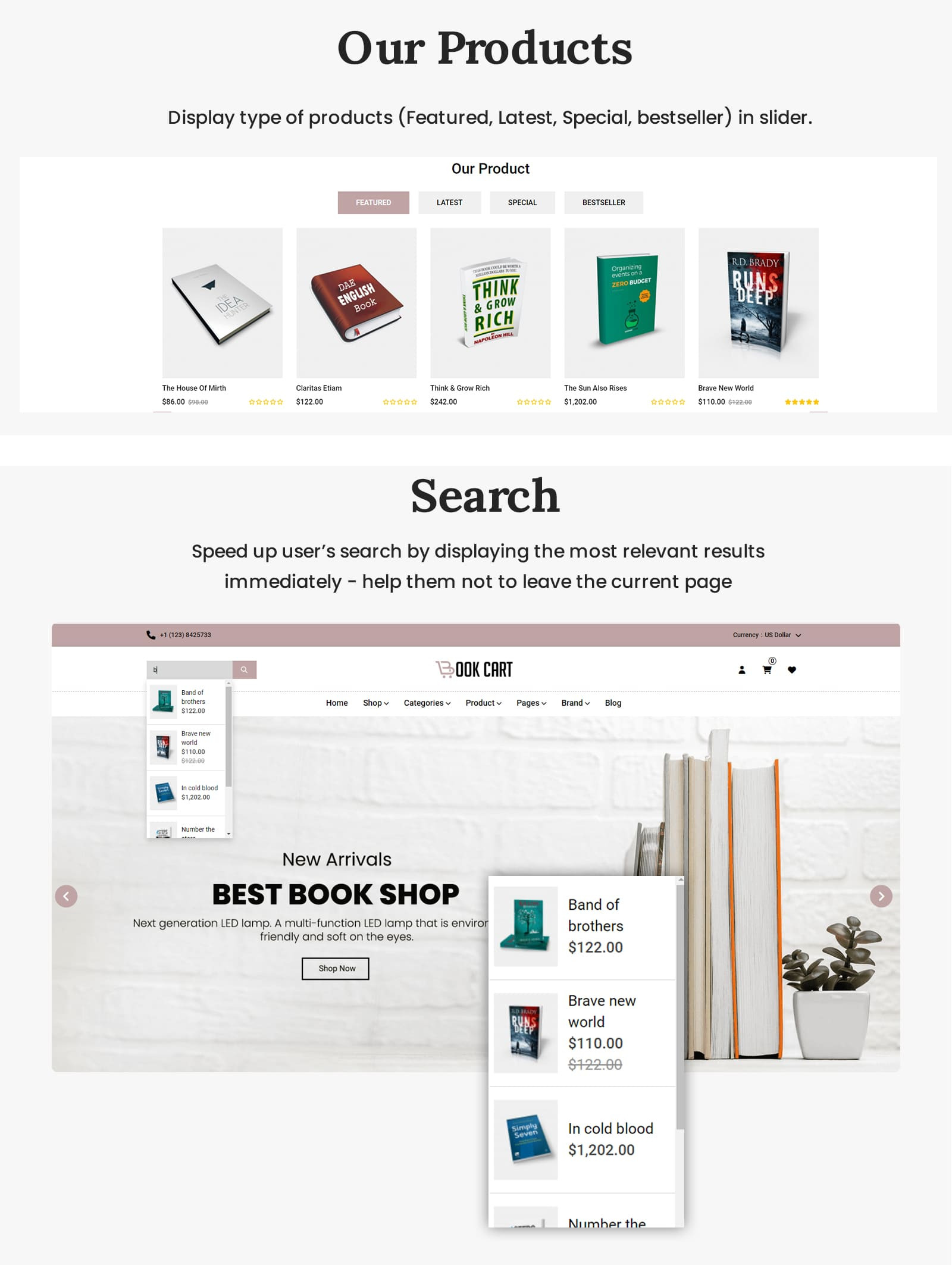 Book Cart : A Versatile OpenCart 4.0.1.1 Theme for Online Booksellers