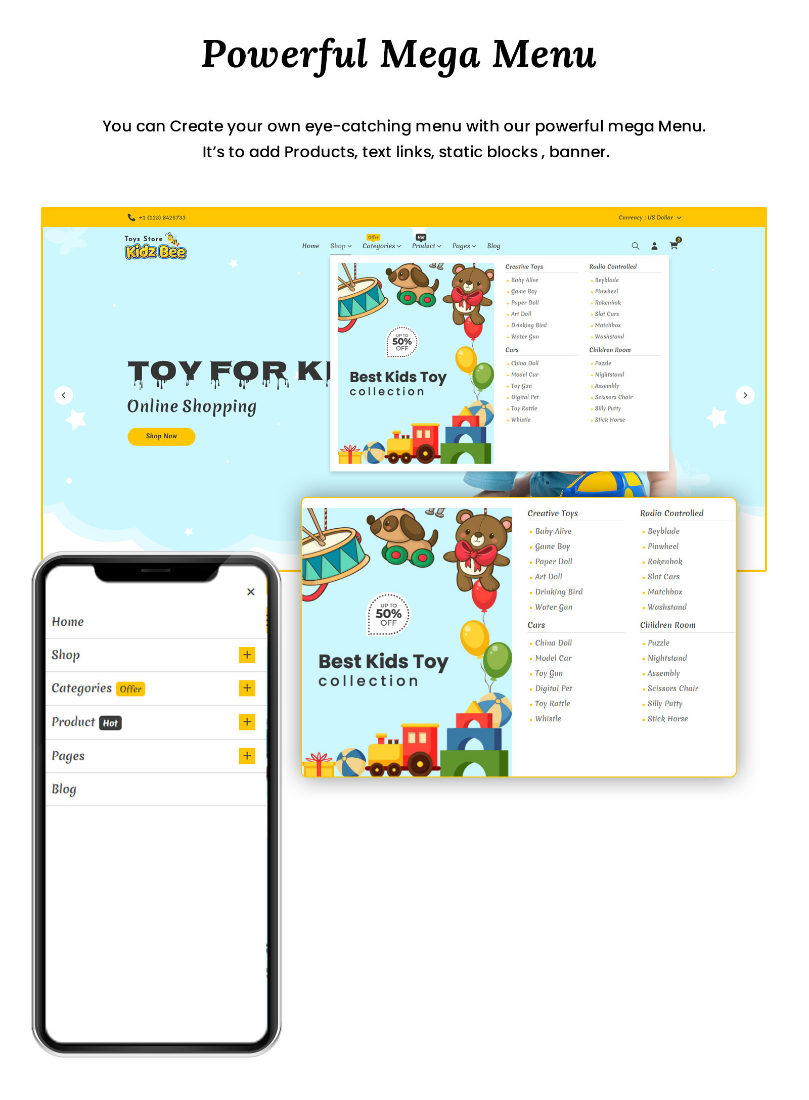 KidsBee Web - Get Playful with our Fun and Colorful HTML Web Template ...