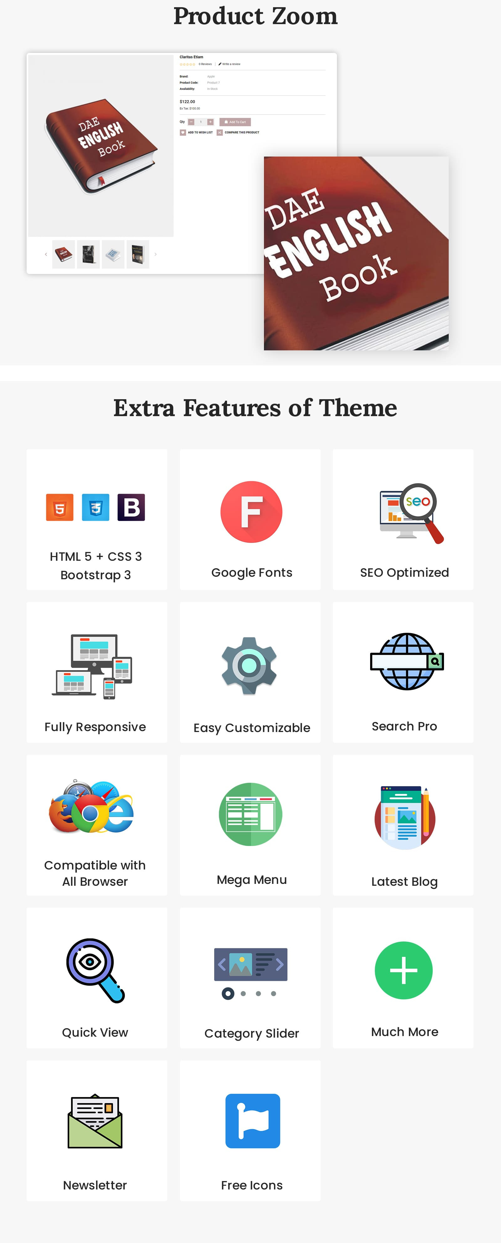 Book Cart : A Versatile OpenCart 4.0.1.1 Theme for Online Booksellers