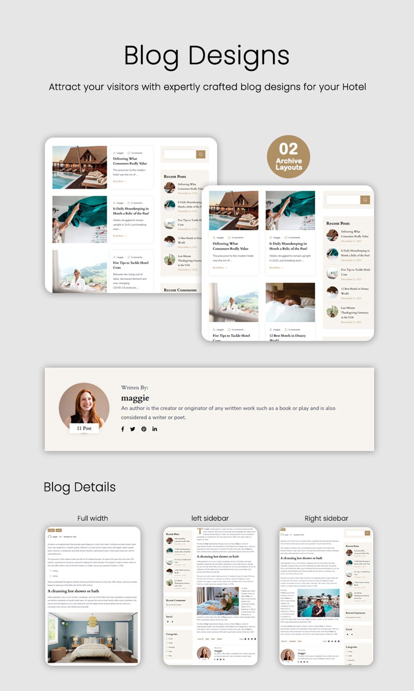 Hotell Pro - Luxurious and Boutique Hotel WordPress Theme