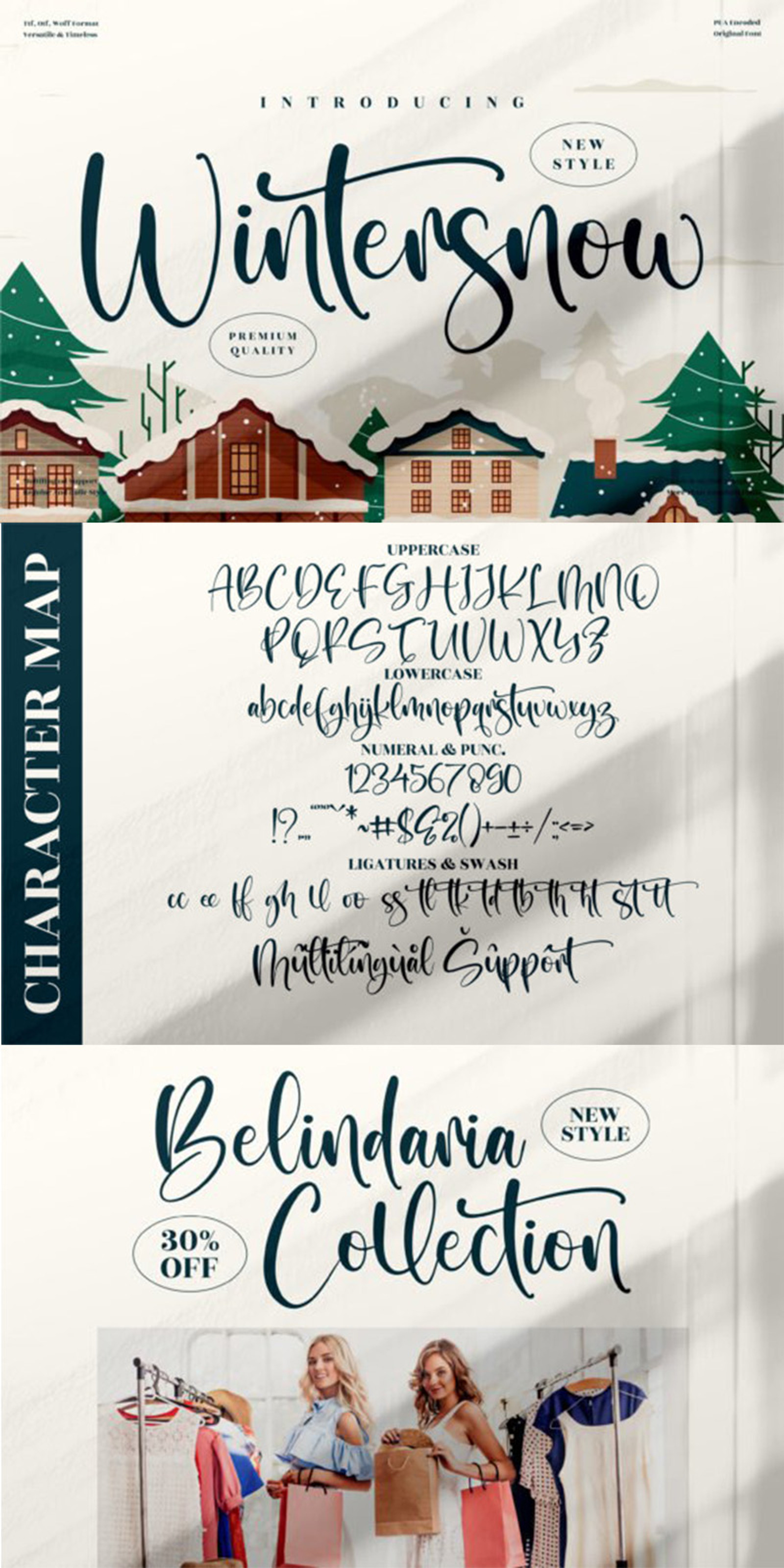 Wintersnow Handwriting Font #212620 - TemplateMonster
