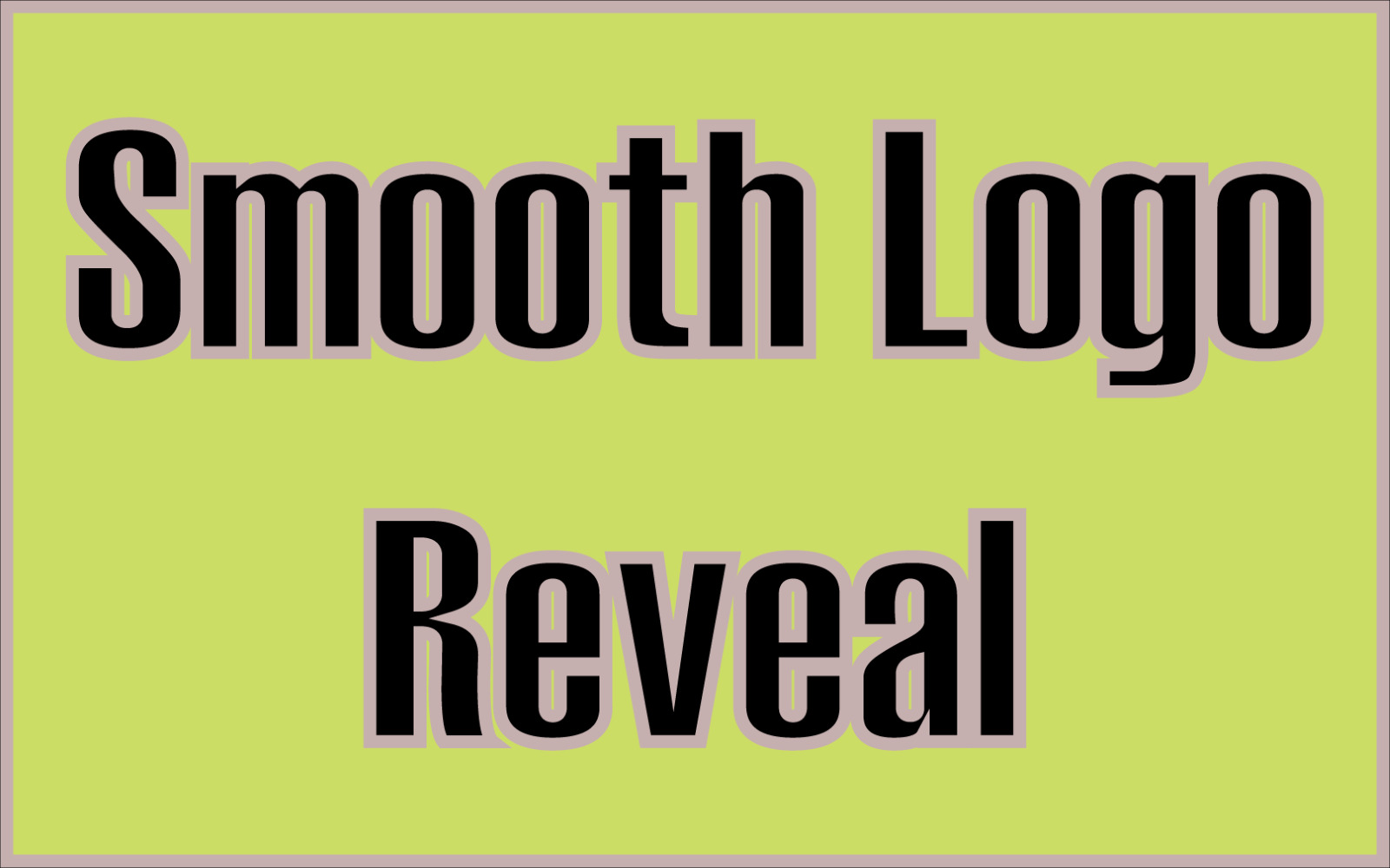 Pack of Four Super Smooth Logos Reveal- After Effects Template