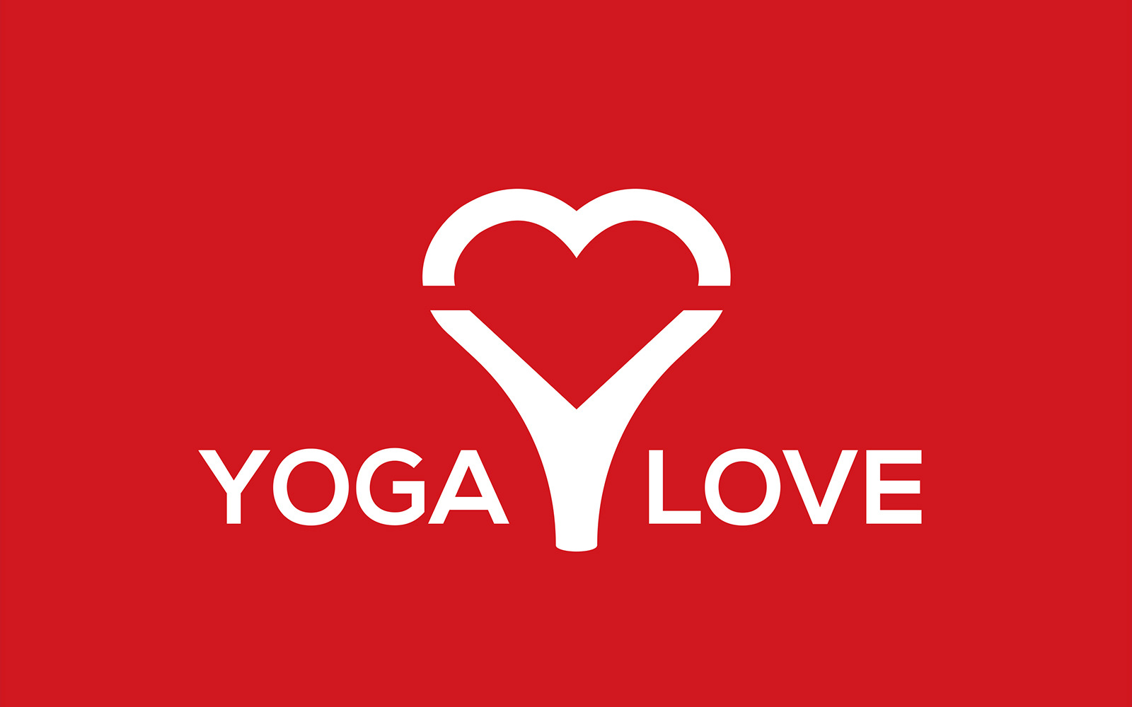 Y Love | Yoga Love | Premium Y Love Logo Template | Modern Yoga Love ...