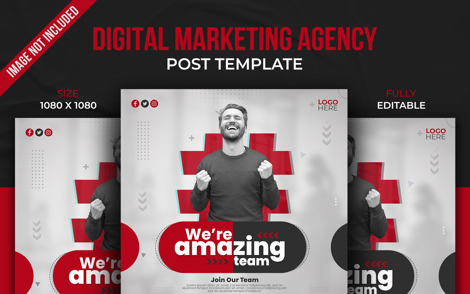 We Are Hiring Social Media And Digital Marketing Corporate Post Design ...