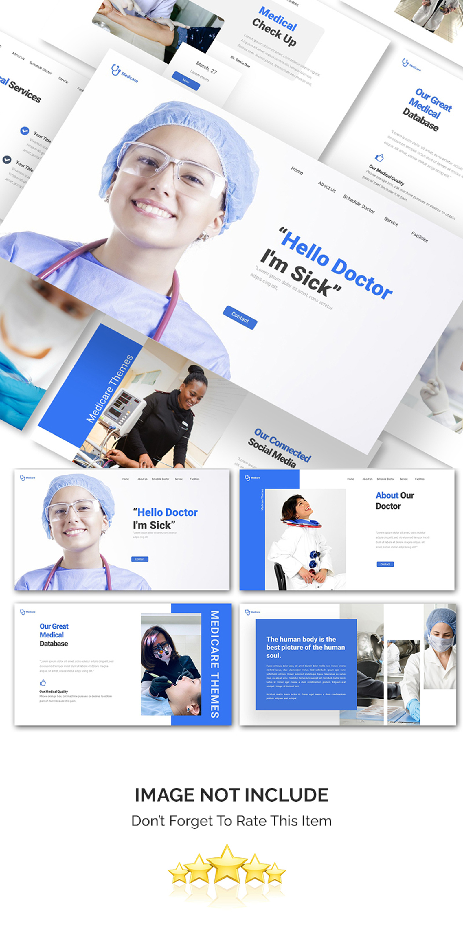 Doctor Presentation Powerpoint Template - TemplateMonster
