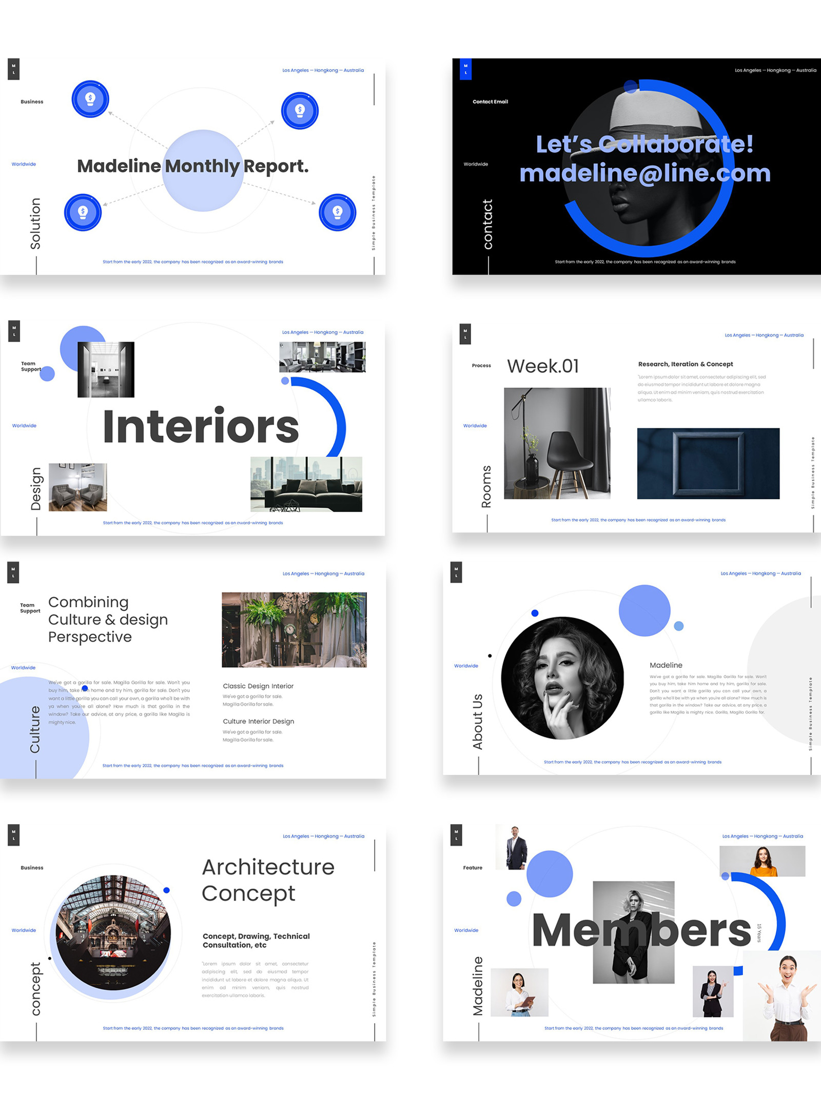 Madeline Multipurpose Powerpoint Template - TemplateMonster