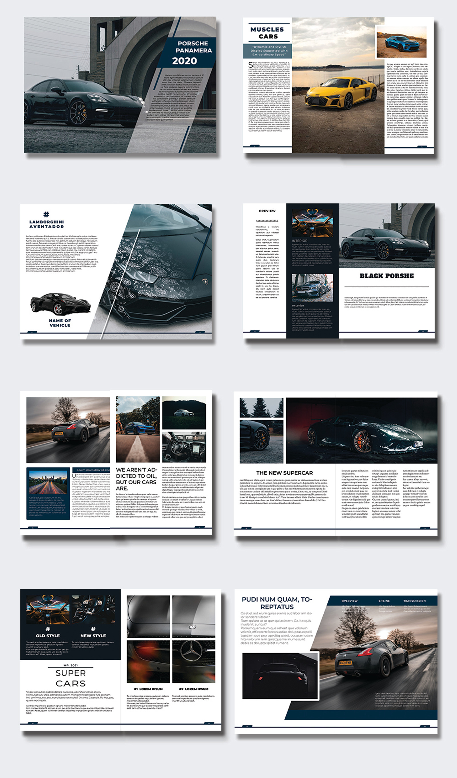 Automotive Magazine Indesign #216425 - TemplateMonster