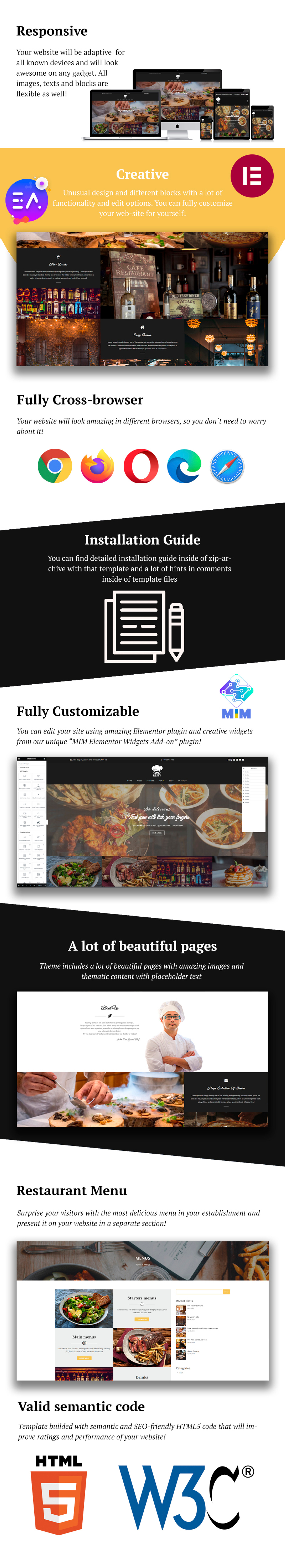 Resty - Multipurpose Food & Restaurant WordPress Theme