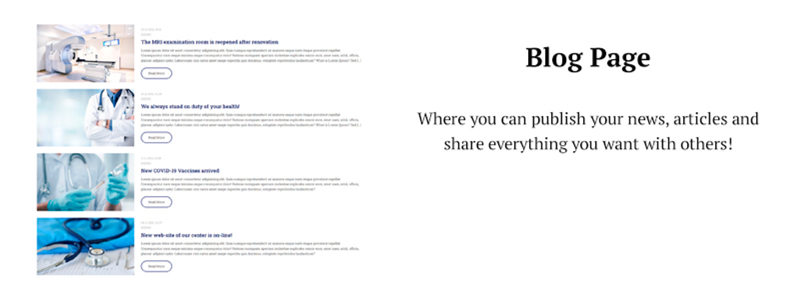 Rio-Medical - Medical Center Landing Page WordPress Theme