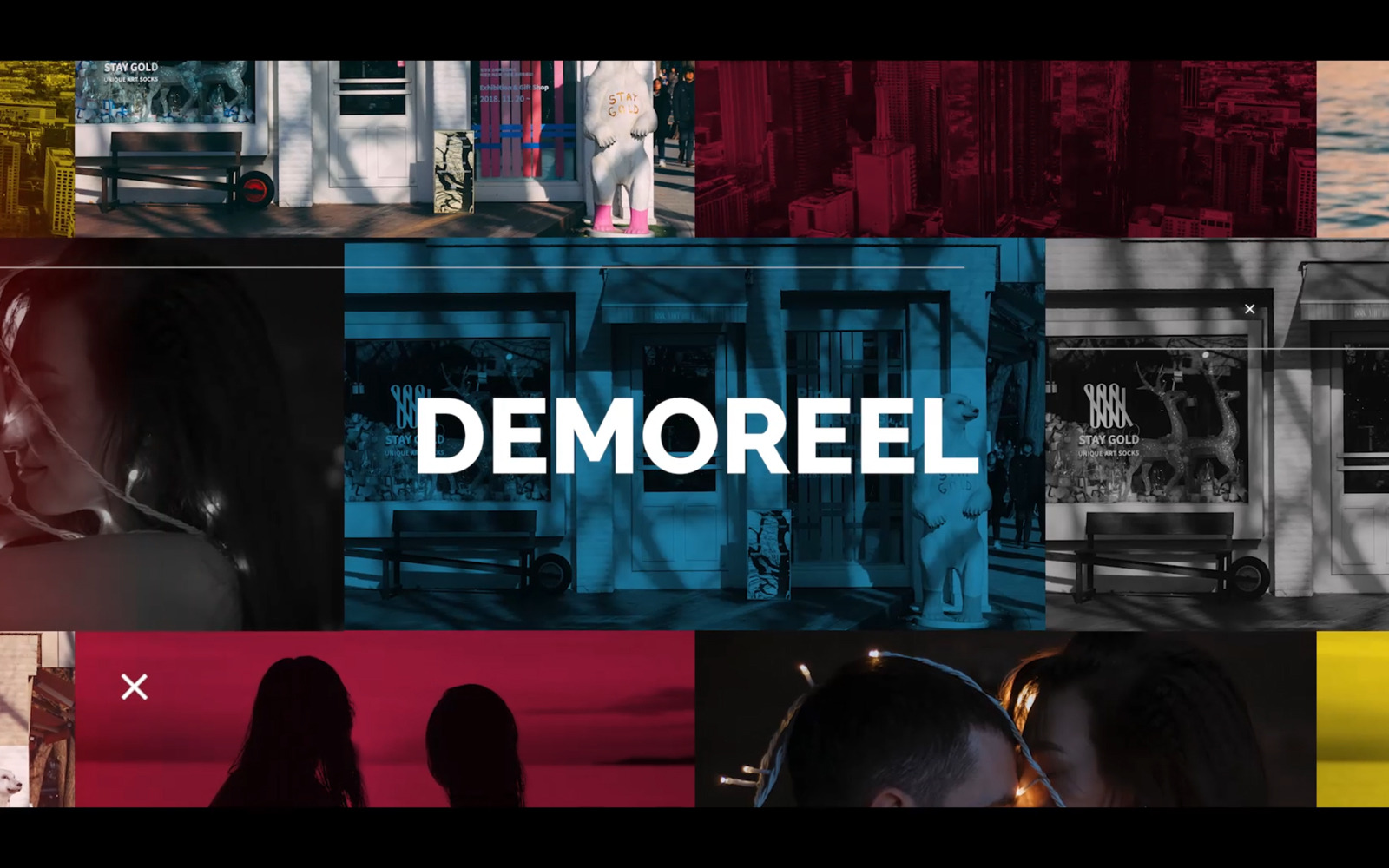 Media Opener Slideshow After Effects Template