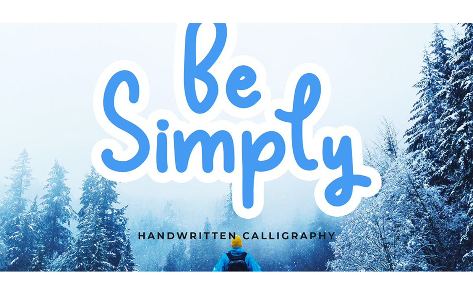 Be Simply Monoline Calligraphy Font - Be Simply Monoline Calligraphy Font