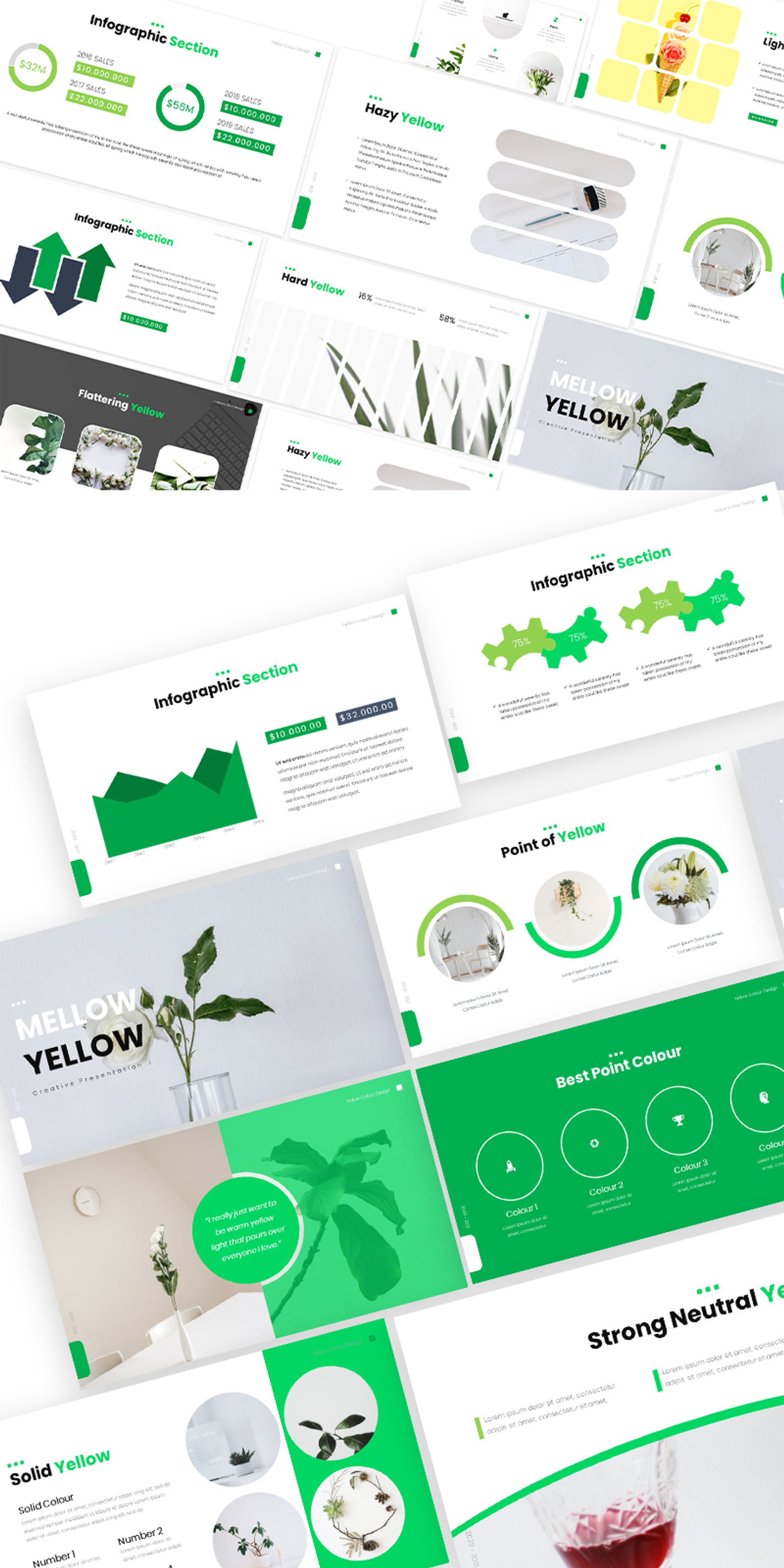 Mellow Yellow Creative Google Slides Template