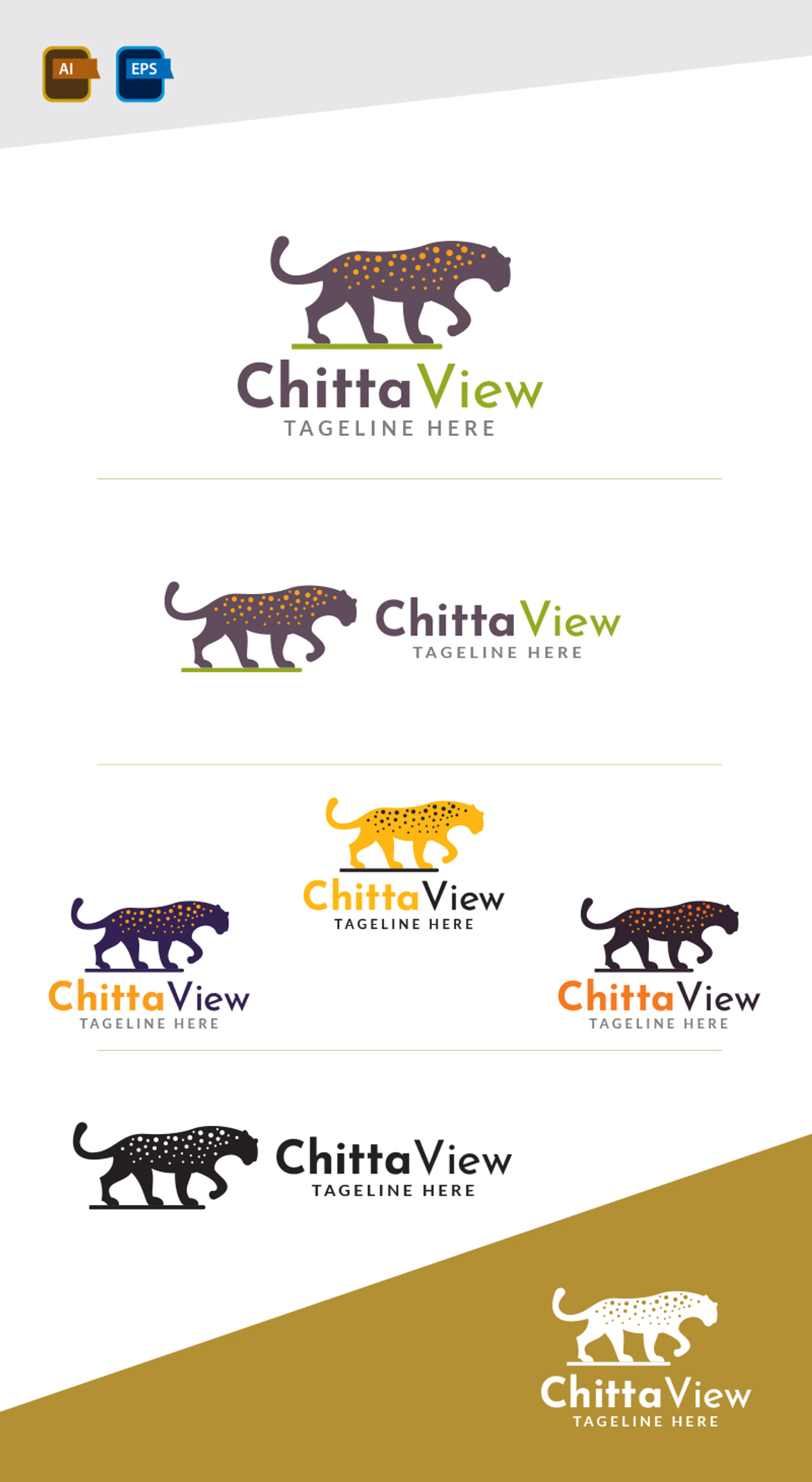 Chitta View Logo Design Template #219058 - TemplateMonster