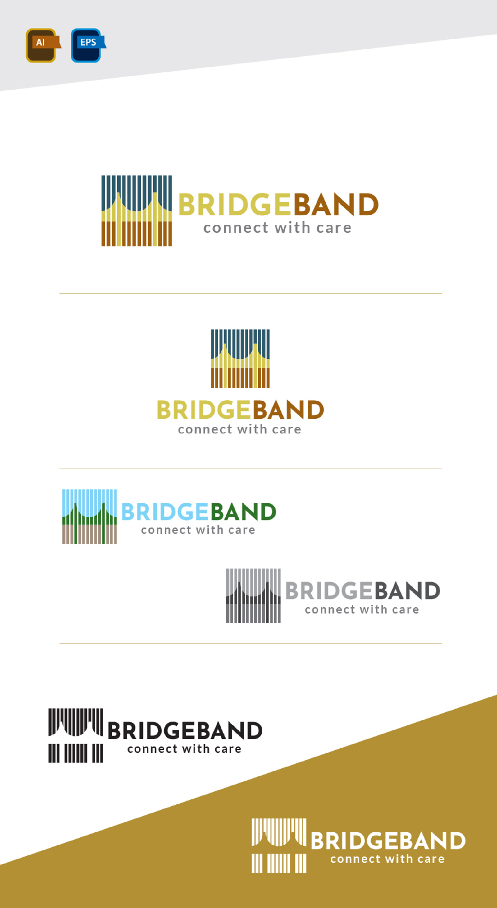 Bridge Band Logo Design Template #205902 - TemplateMonster