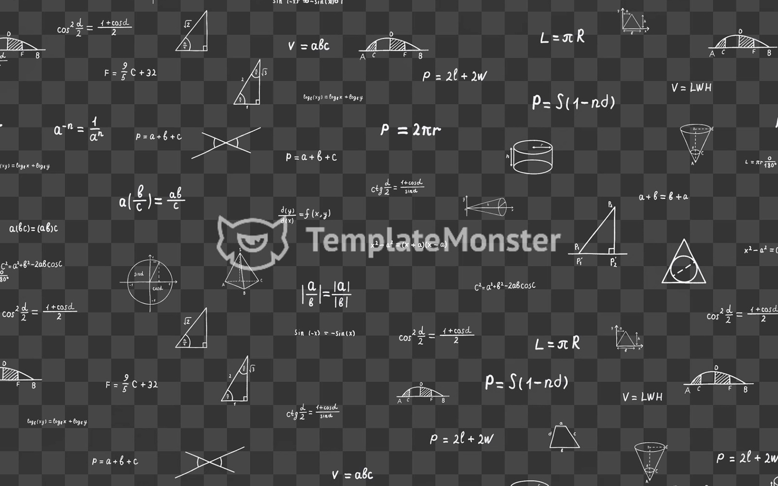 Animated Math Formulas On Alpha 4 #273265 - TemplateMonster