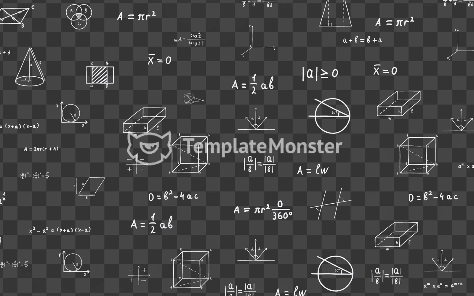 Animated Math Formulas On Alpha 3 #273264 - TemplateMonster