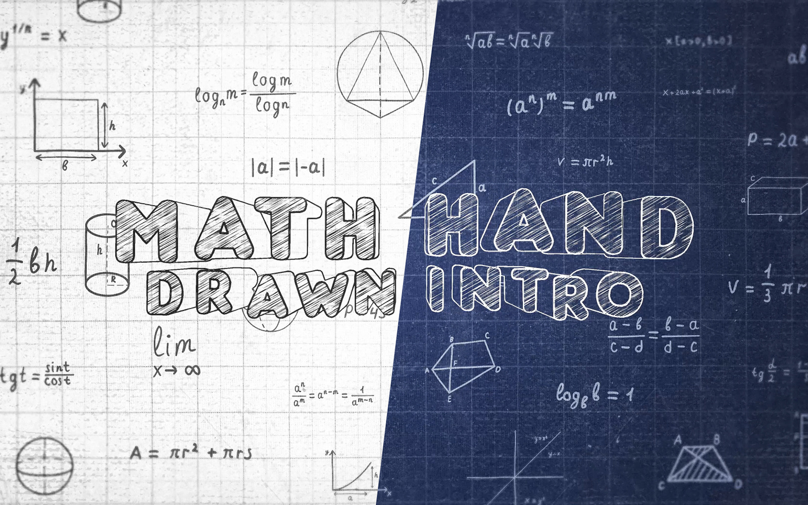 Math Hand Draw Intro Logo #275128 - TemplateMonster