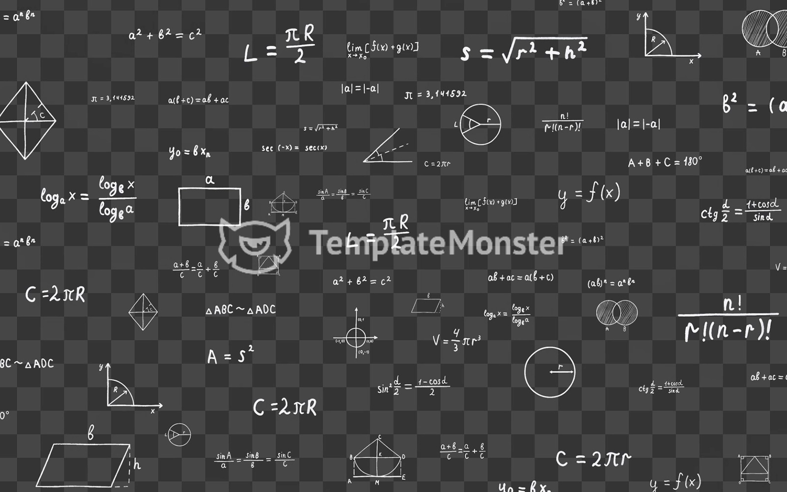 Animated Math Formulas On Alpha 1 #273262 - TemplateMonster