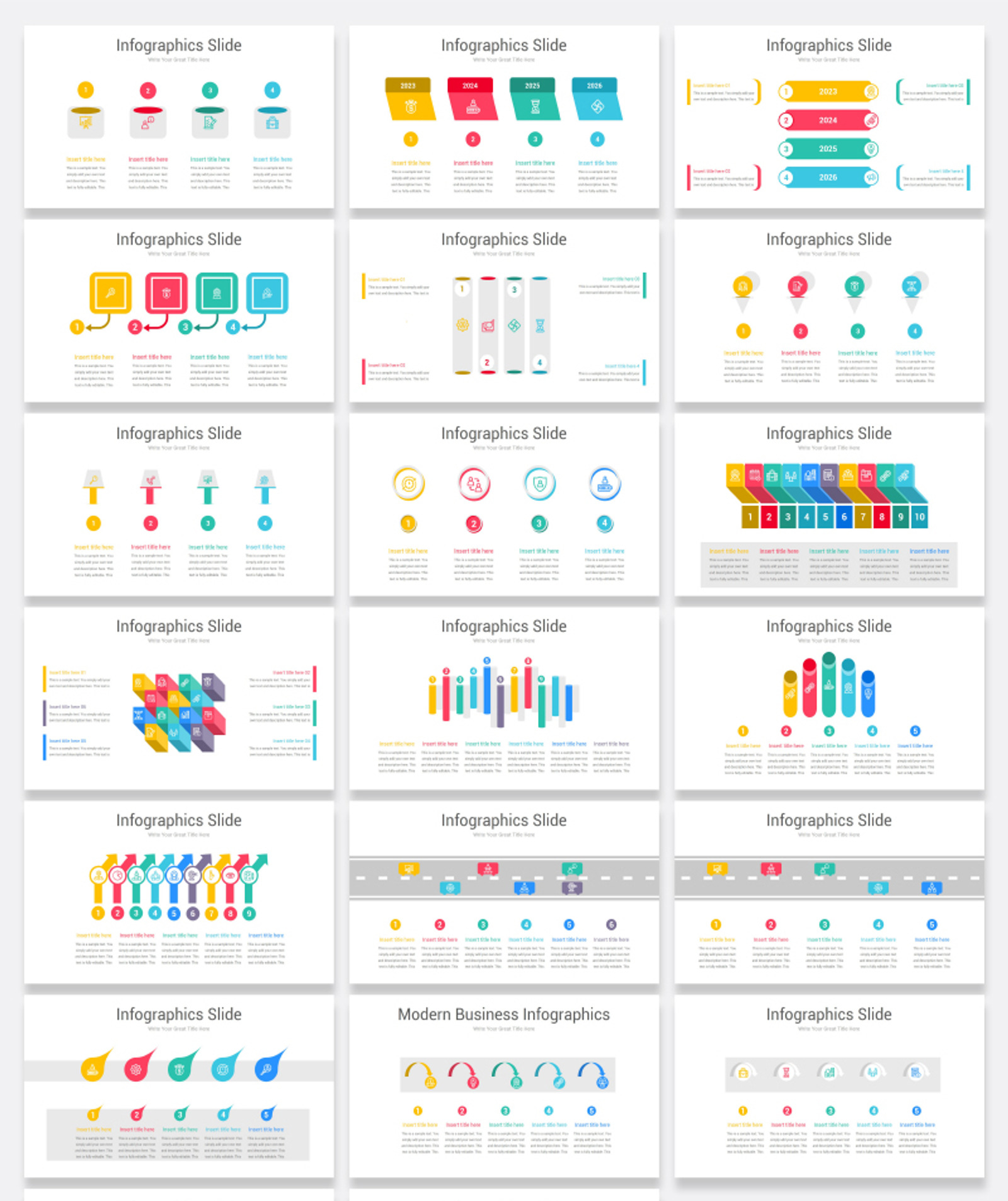 Multipurpose Infographic PowerPoint Template