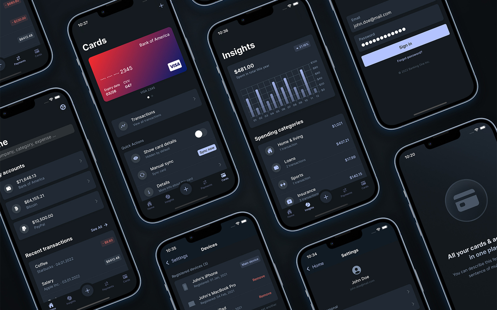 Banking One | Mobile App Template | Ionic 6 | Capacitor 3