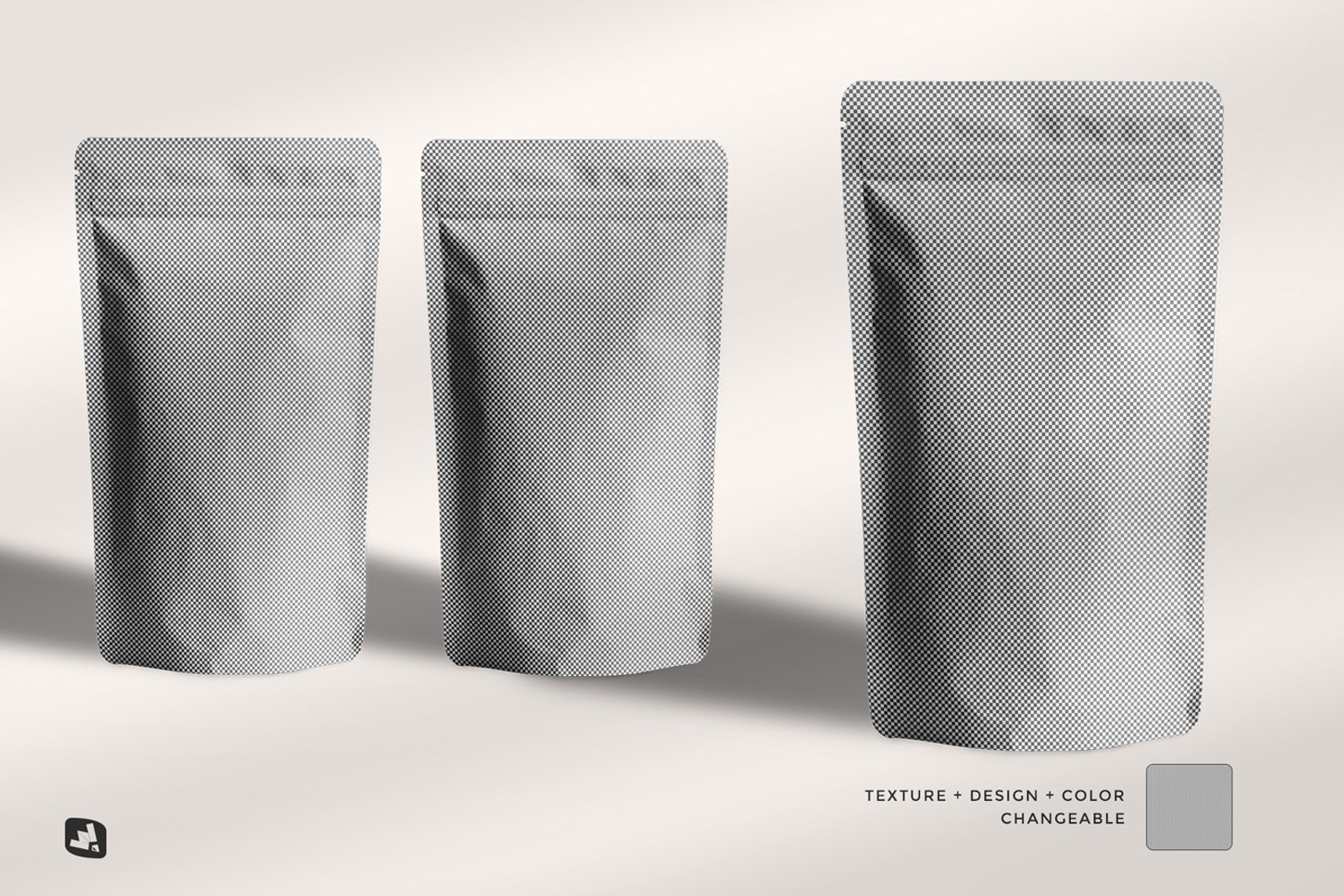 Paper Pouch Bag Packaging Mockup #235925 - TemplateMonster