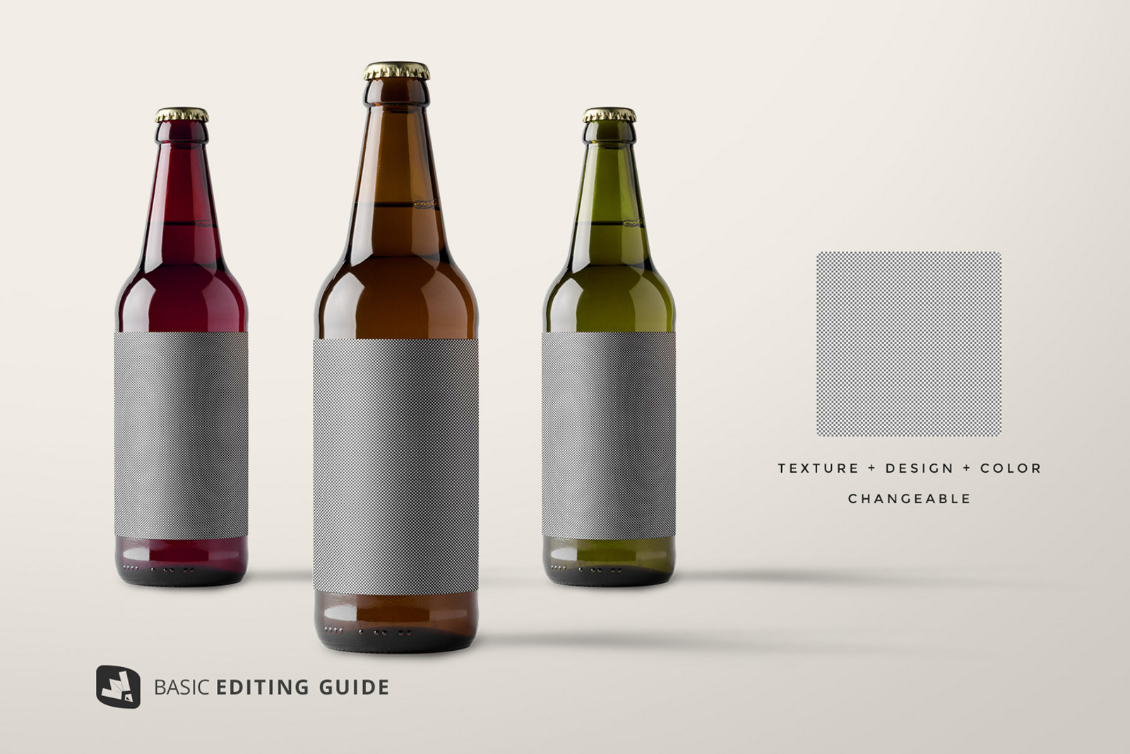 Craft Beer Bottle Packaging Mockup #284595 - TemplateMonster