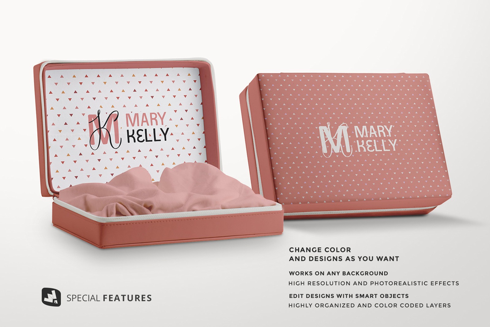 Luxury Apparel Packaging Mockup #281575 - TemplateMonster