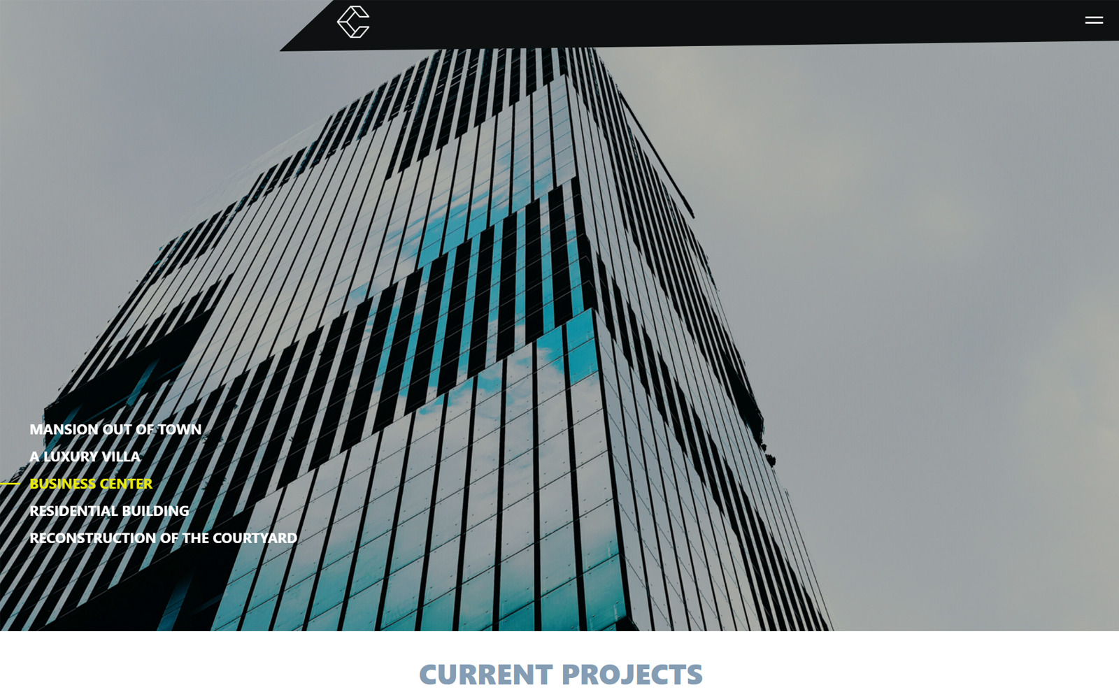 Construction Company HTML Site Template - TemplateMonster