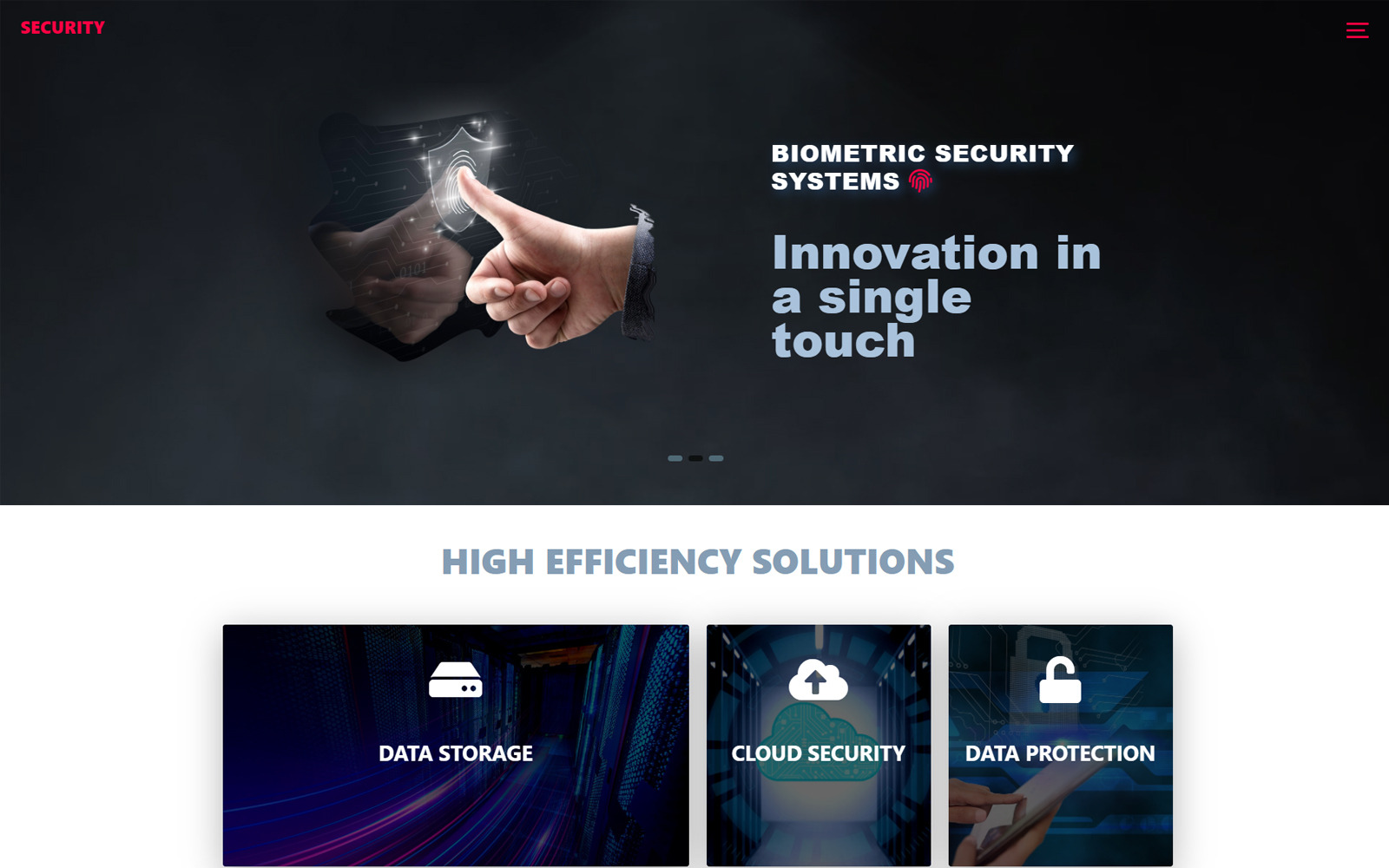 Security HTML Site Template #277706 - TemplateMonster