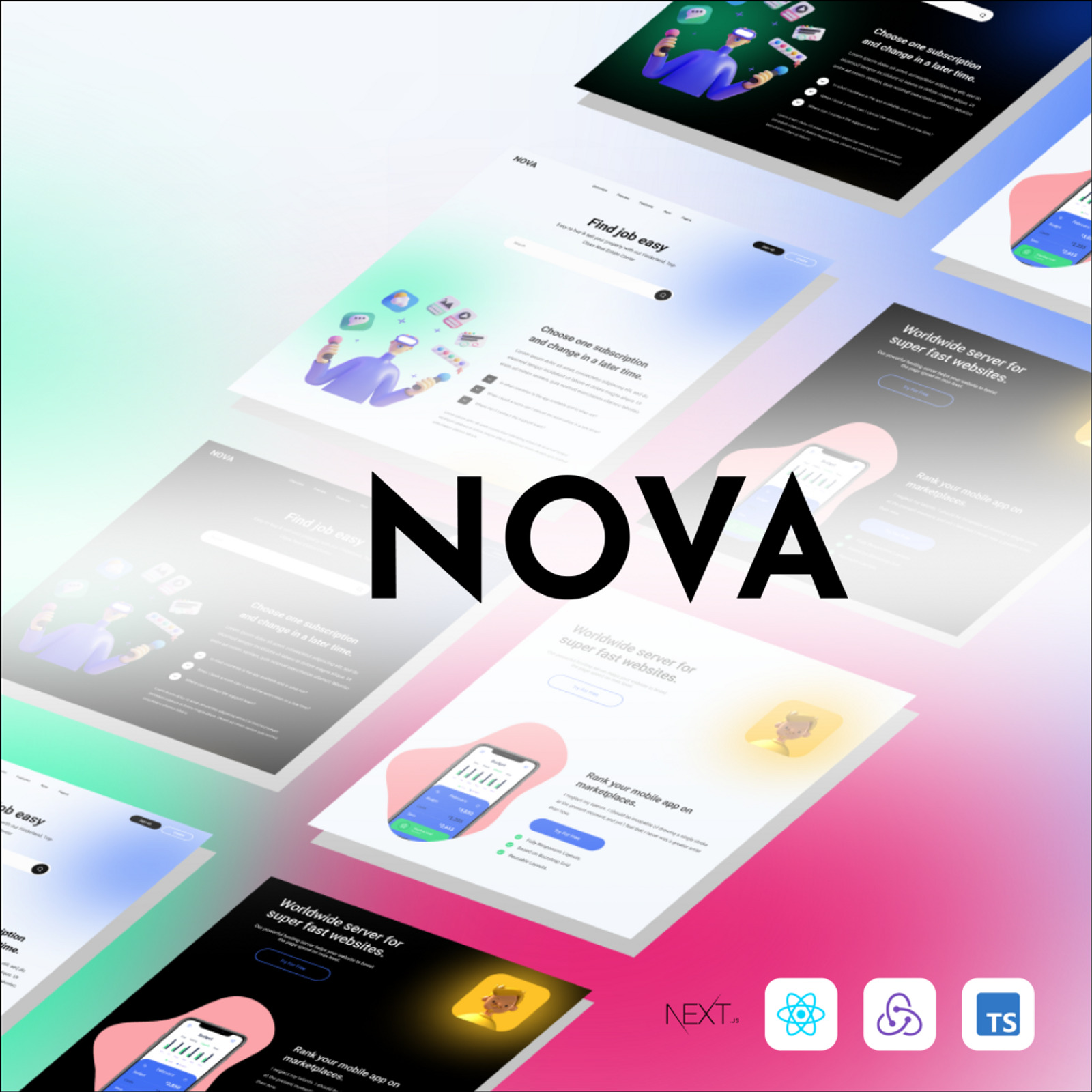 Nova Multipurpose Listing Directory Theme Nextjs And React Template
