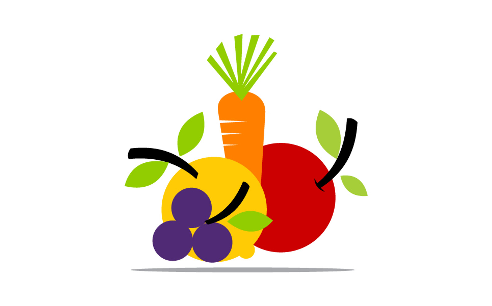 Fruit and Vegetable Logo template #304131 - TemplateMonster