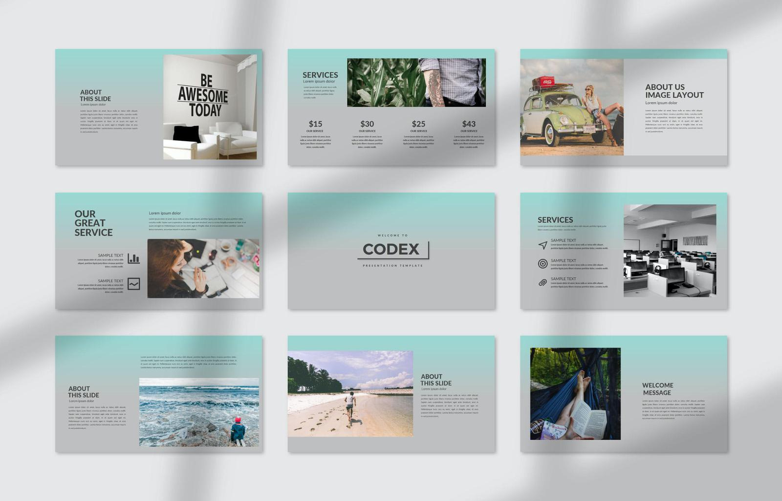 Codex Multipurpose PowerPoint Template - TemplateMonster
