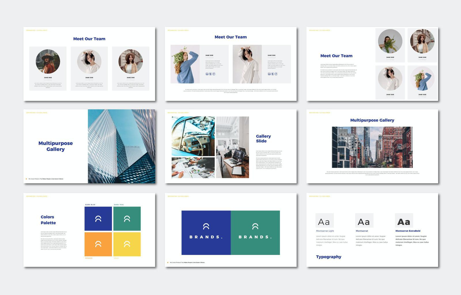 Brand PowerPoint Presentation Template - TemplateMonster