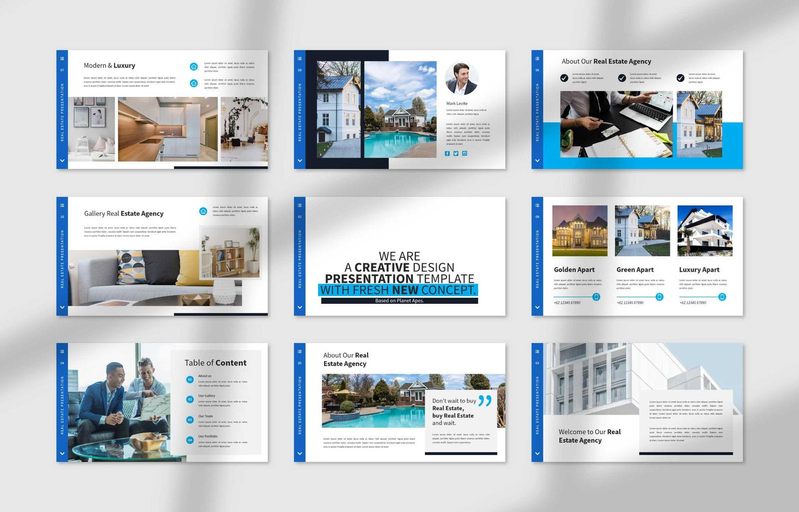 Real Estate - PowerPoint Presentation Templates