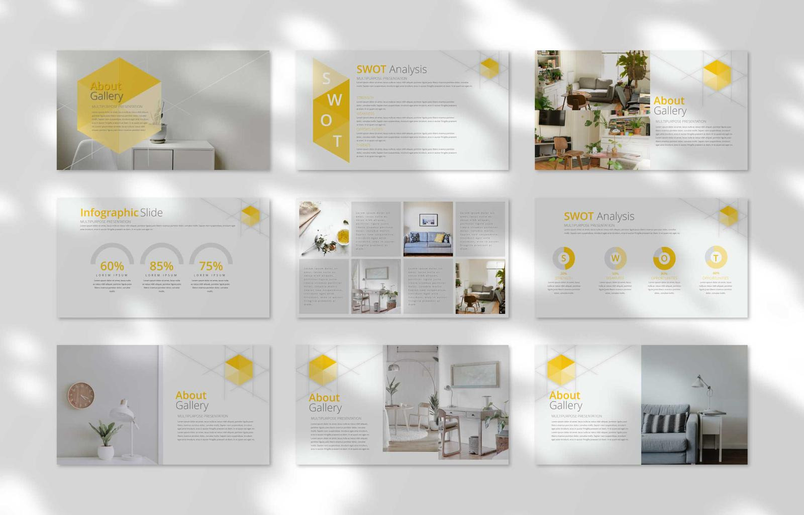 Ombre - PowerPoint Presentation Templates - TemplateMonster