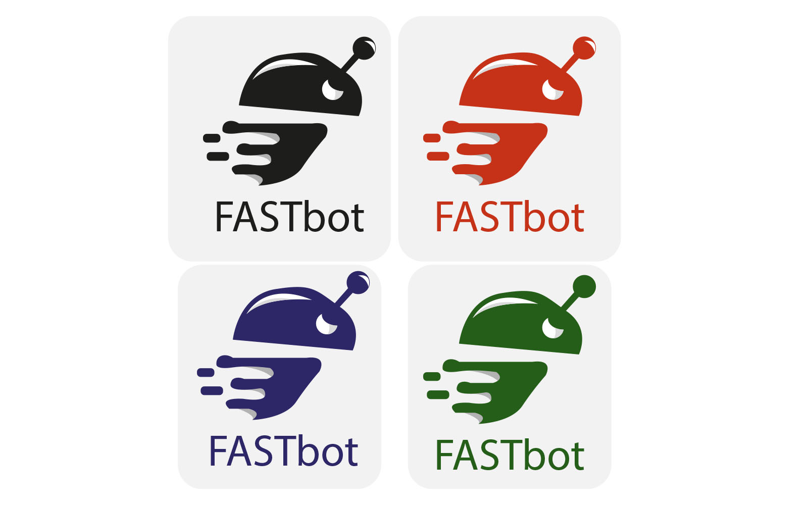 Fast Bot Logo Company Bot Symbol Logo - TemplateMonster