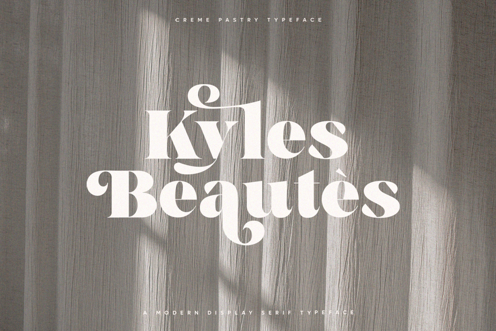 Creme Pastry | Cheek Display Font #274074 - TemplateMonster