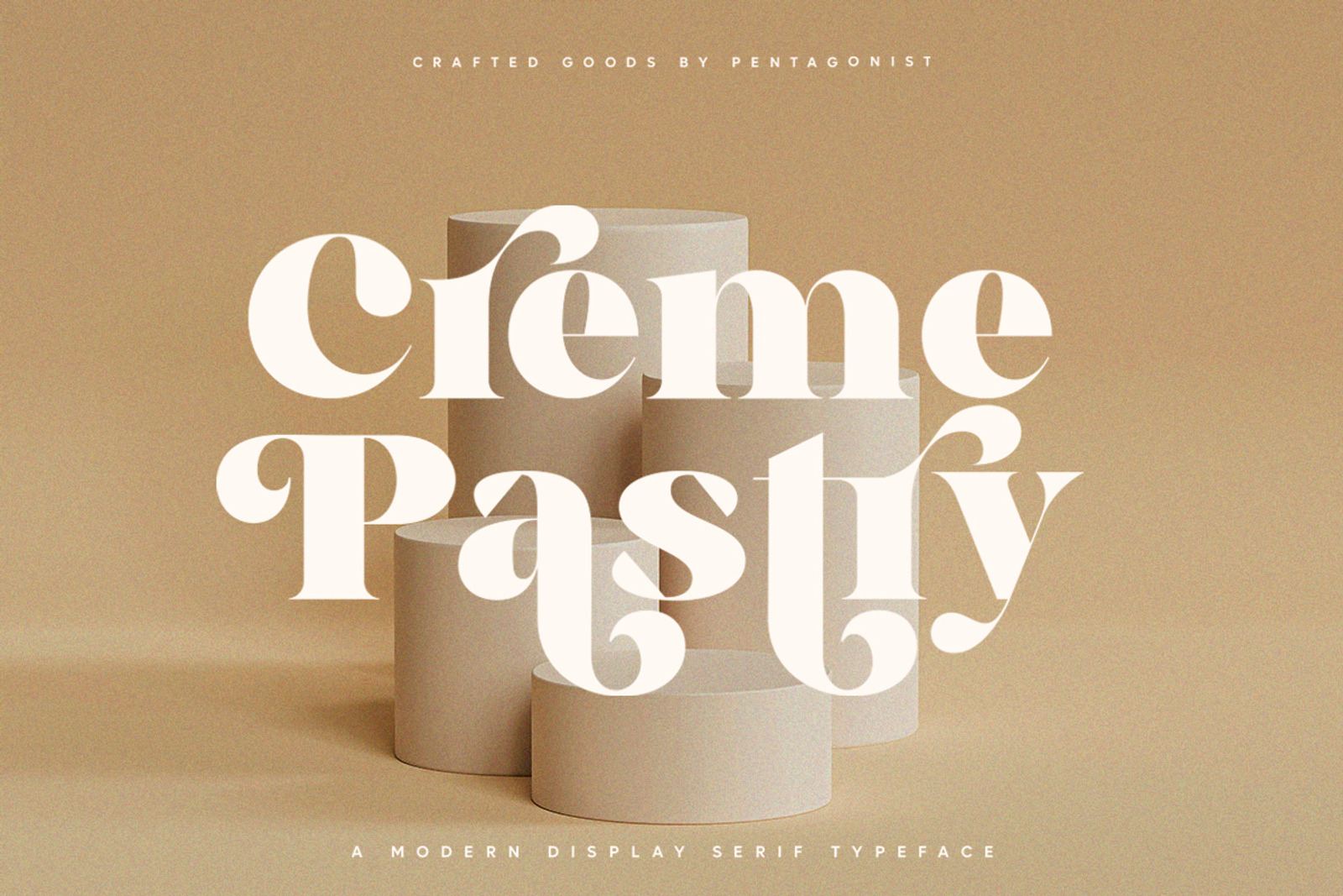 Creme Pastry | Cheek Display Font #274074 - TemplateMonster