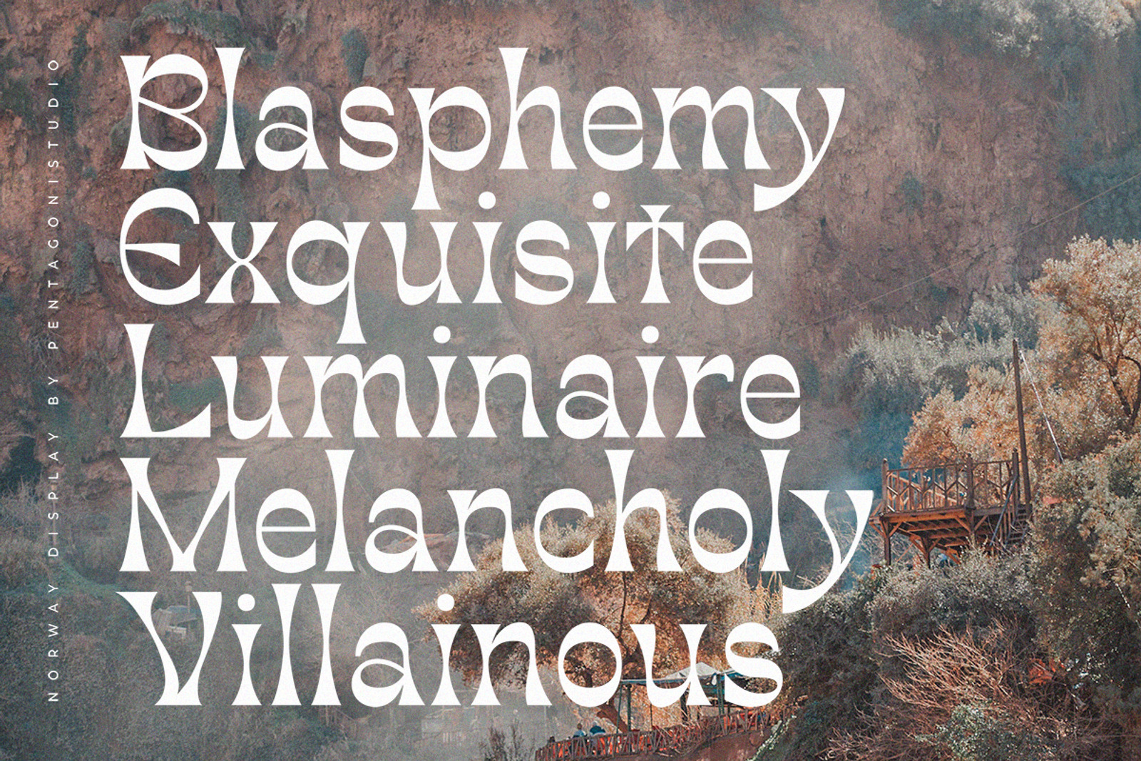 Norway | Authentic Display Typeface Font - TemplateMonster