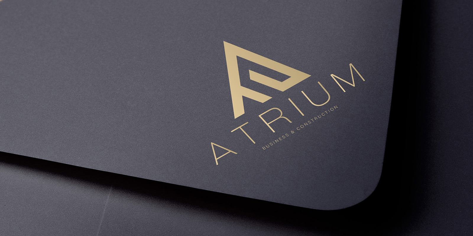 Logo Atrium Business Construction (AI) - TemplateMonster