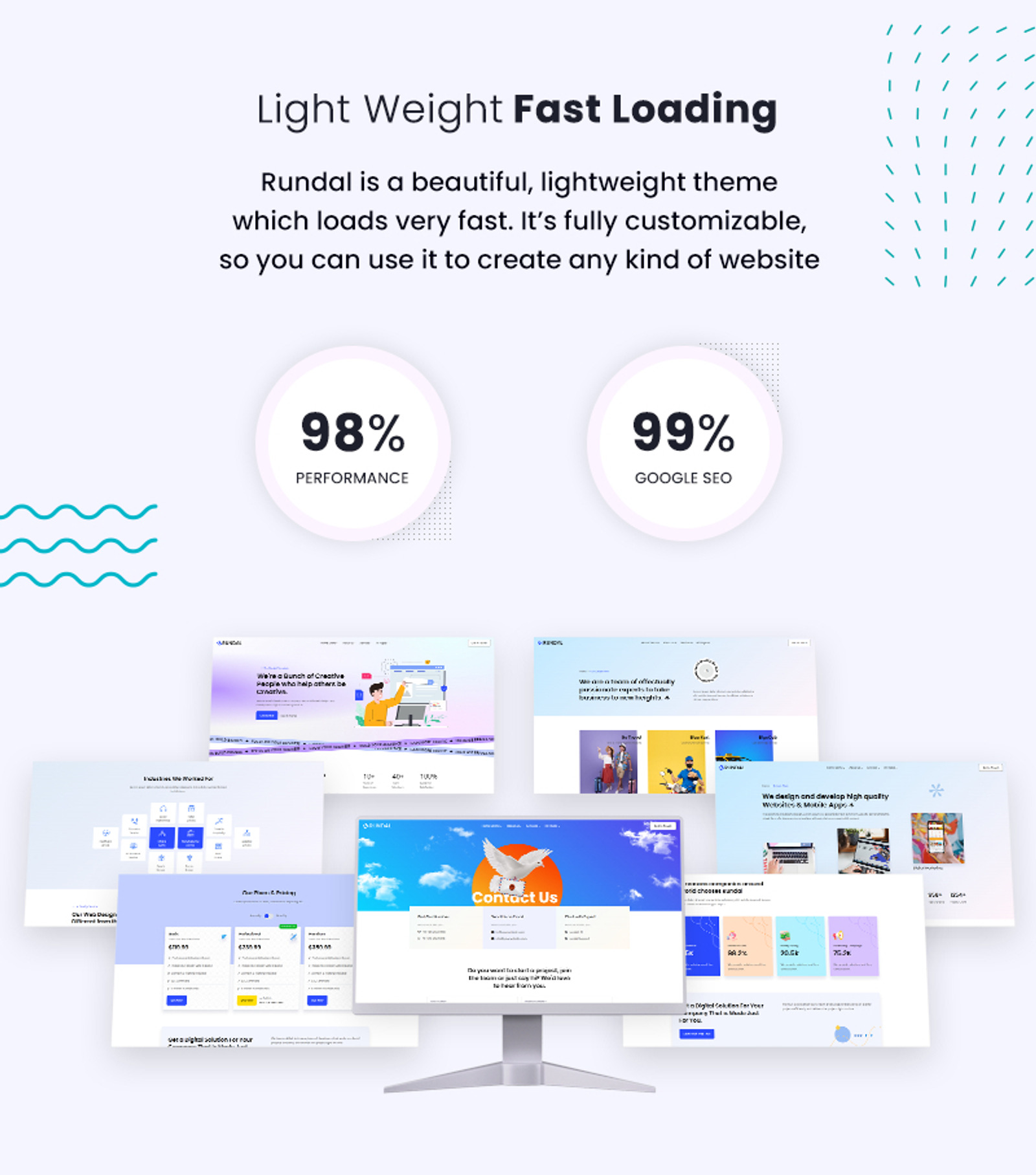Rundal - Modern Multi-Purpose HTML5 Template