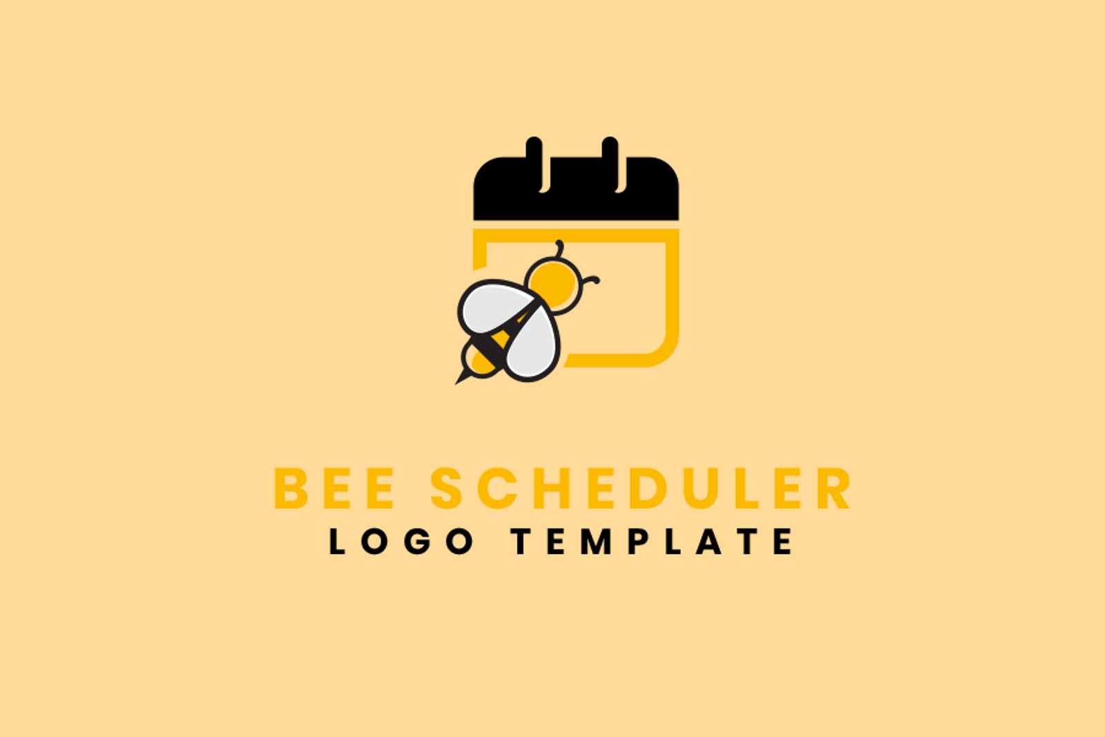 Bee App Design Logo Template #163365 - TemplateMonster