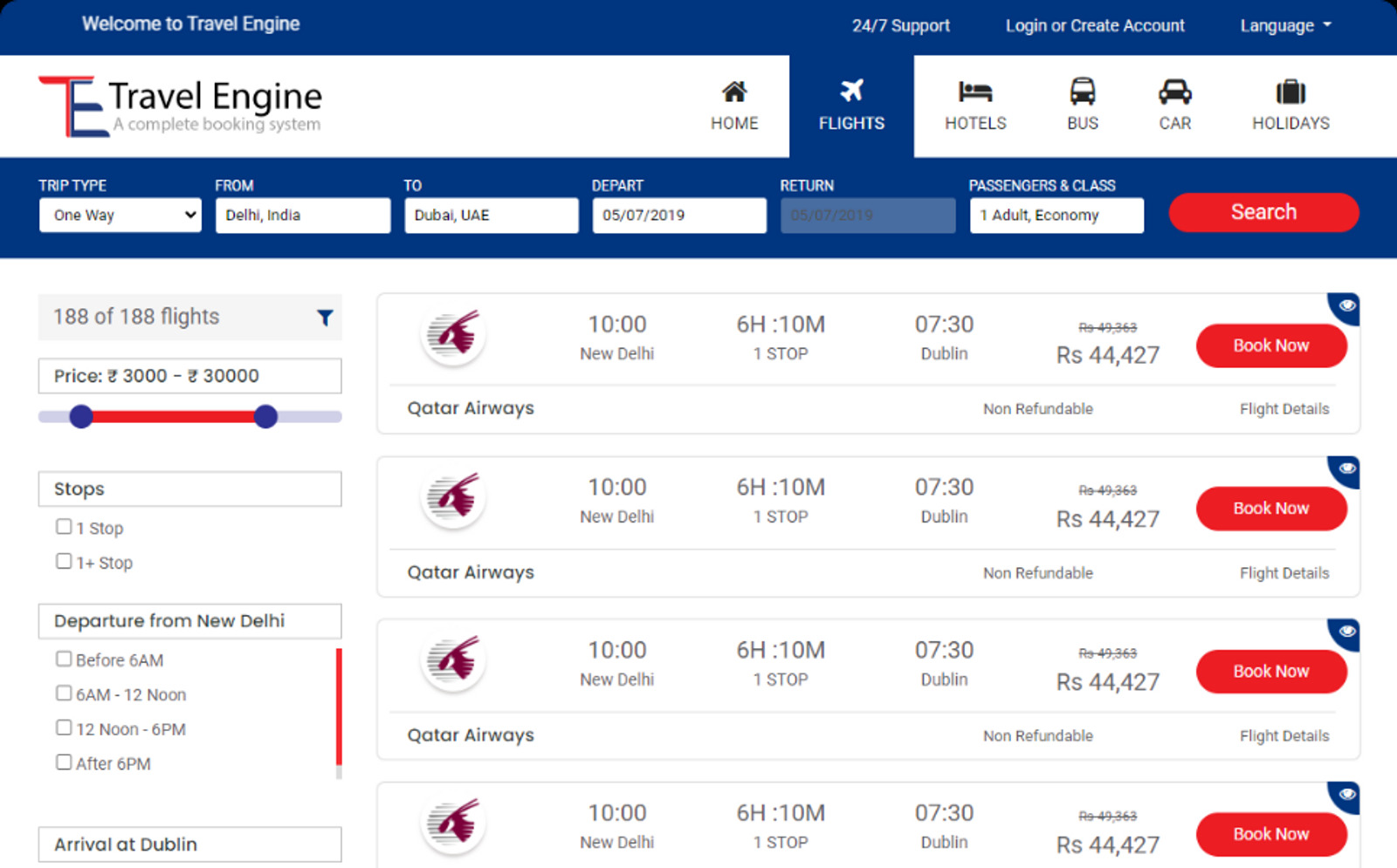 Travel Engine – Creative Travel Booking Template
