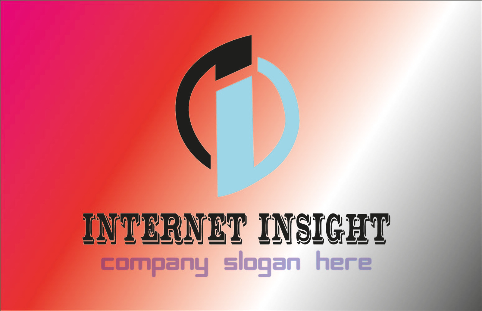 Internet Insight Logo Teamplate #266725 - TemplateMonster