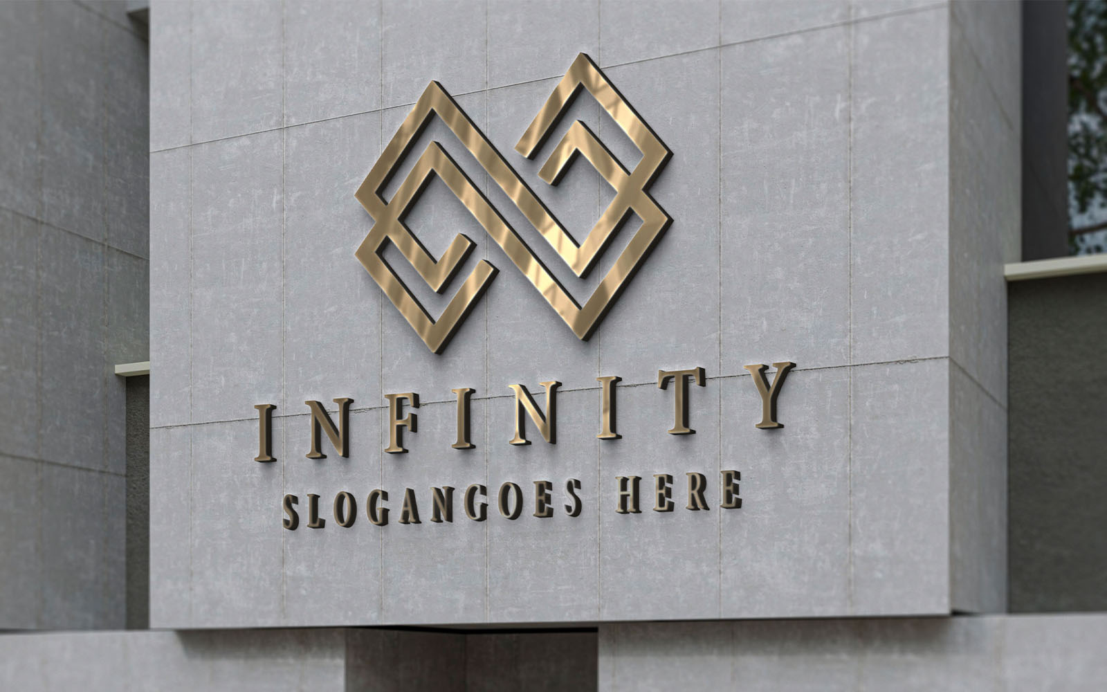 Infinity Slogangoes Here Logo #262693 - TemplateMonster