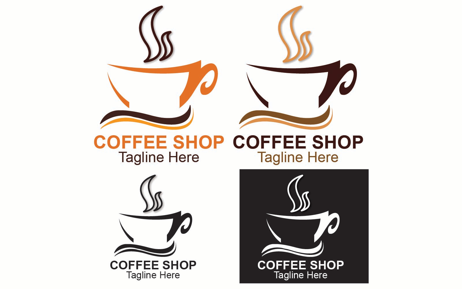 Coffee Shop New Logo Templates #328884 - TemplateMonster